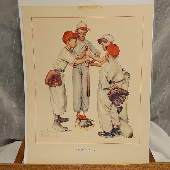 Norman Rockwell | Art | Norman Rockwell Choosin Up Print | Poshmark